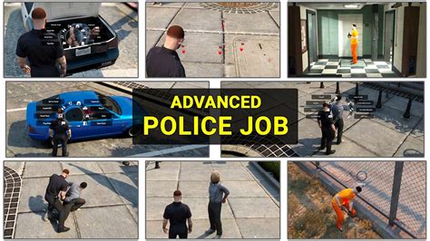 Advanced Police Job Fivem Esx Qbcore Fivem Releases Cfx Forum