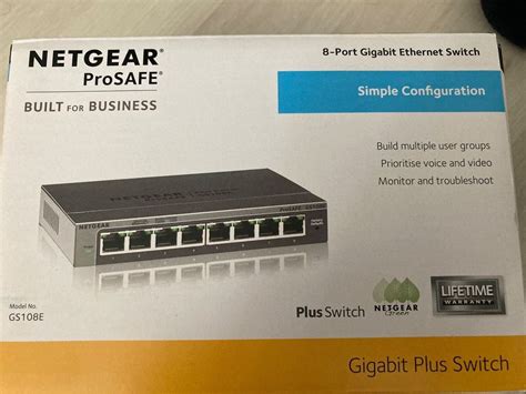 8 Port Prosafe Switch Netgear Kaufen Auf Ricardo