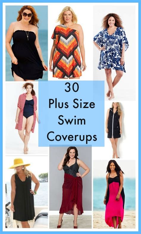 Plus Size Swim Cover Ups Dresses Images 2022