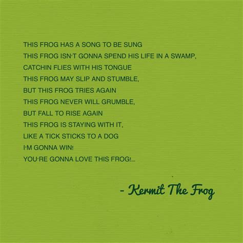 Its Not Easy Being Green By Jim Henson