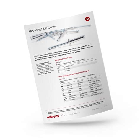 Hex Bolt And Nut Marking Identification Milsons