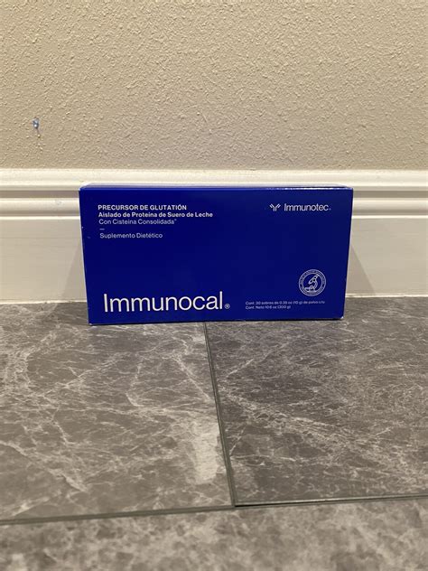 Immunocal Classic Blue Regular Glutathione Precursor 30 Pouches By