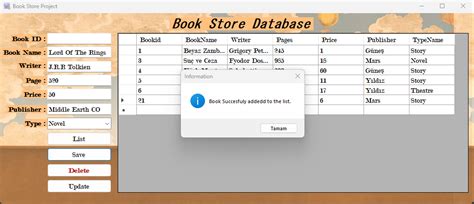 GitHub Kubicix BOOKSTORE AUTOMATION WITH CSHARP And SQL PROCEDURES