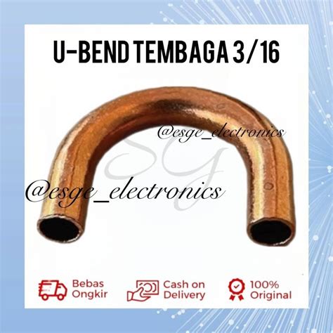 Jual Uben Ac Tembaga U Bend U Ben Ac Tembaga 3 16 Non Ring Ubend Pipa Tembaga Evaporator