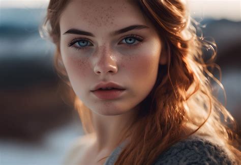 Stunning Redhead Feckled Face By Aination On Deviantart