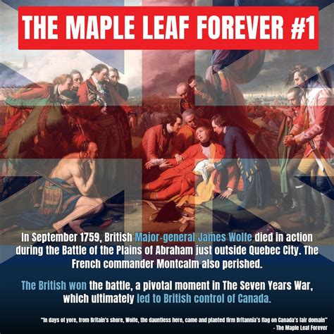 Right Im Starting A New Series Called The Maple Leaf Forever To