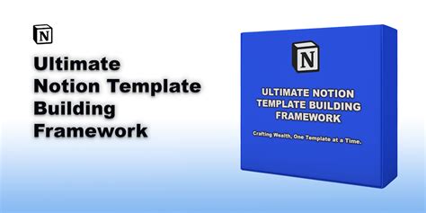 ultimate notion template framework product information and latest