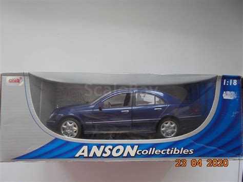 модель 1/18 Mercedes-Benz MB C W 203 Avantgarde Anson металл Мерседес 1 ...