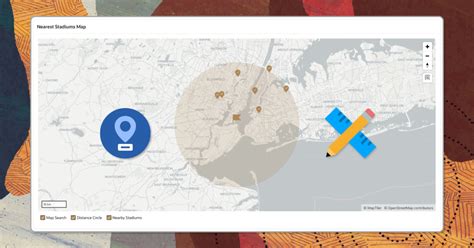 How To Find Nearest Stadiums Using Oracle Apex Maps And Geolocation