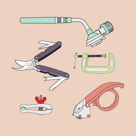 Premium Vector Construction Equipment Tools 02