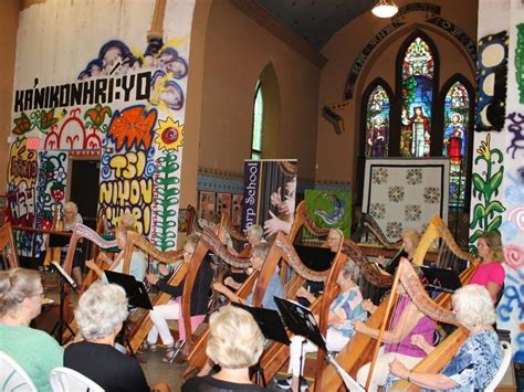 Harpists Impressed By Eager Audience Belleville Intelligencer