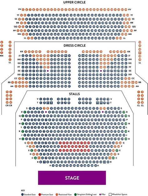 Hippodrome Theatre Seating Chart