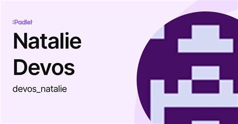Natalie Devos Devosnatalie Profile Padlet