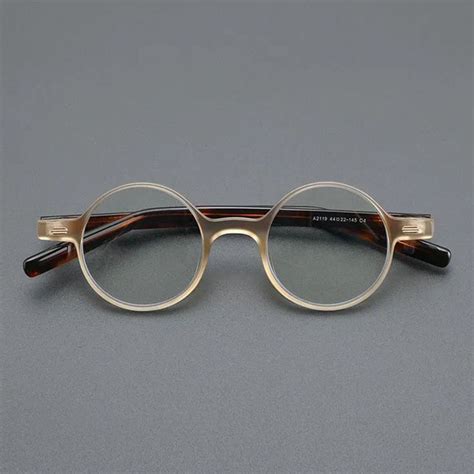 Fashion Small Round Glasses Frame Women Men Anti Blue Light Eyeglasses Retro Oval Frames Clear