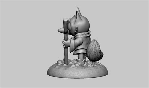 Stl File Racon Character 🐉 ・3d Printing Template To Download・cults