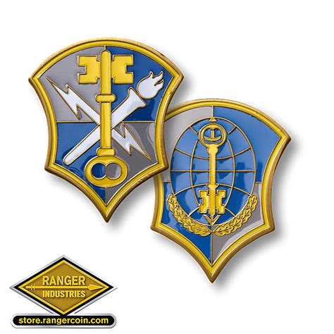 U S Army Intelligence And Security Command Ranger Coin Store