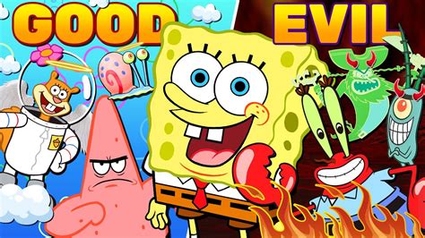 List Of Spongebob Squarepants Characters Nickelodeon Two Spongebob