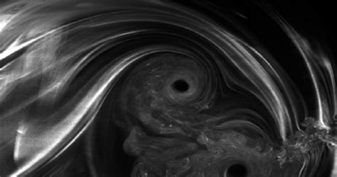 Flow Visualization Image Obtained At 90 Bullet Of Wake Age Showing The