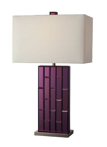 Purple Mirror Table Lamp Haute Couture By Dimond Lighting