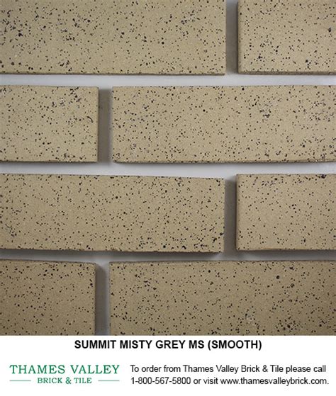 Summit Face Brick Misty Grey Ms Smooth Thames Valley Brick And Tile