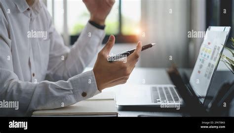 Man Ux Developer And Ui Designer Makeing Flow Chart And Interface App