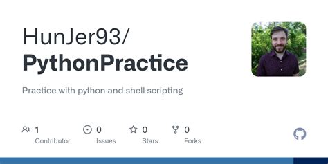 Github Hunjer Pythonpractice Practice With Python And Shell Scripting