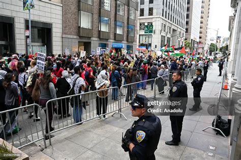 Hundreds Of Pro Palestinian Protesters Take Streets And Gather News