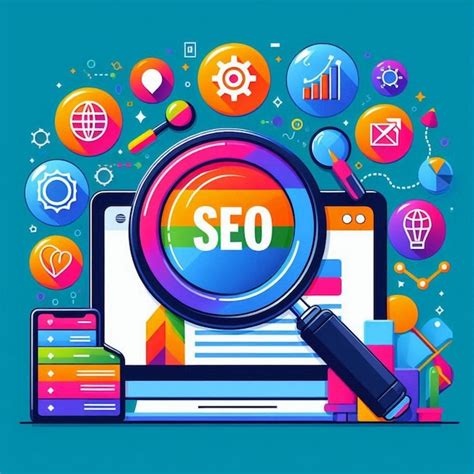 Premium Photo Seo Data Analysis High Quality Vector Style Image