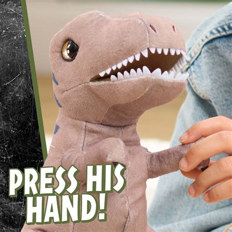 Jurassic World Rebirth Roaring T Rex Plush Toy Kmart