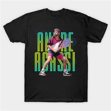 Andre Agassi 90s Andre Agassi Tennis T Shirt Teepublic