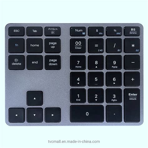 Mc Dm Bluetooth G Wireless Mini Numeric Keyboard Keys Computer Laptop Keypad Black