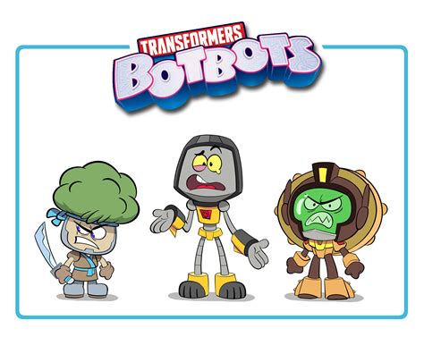 Transformers Botbots Character Exploration Behance
