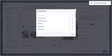 How To Manage Your Labels Post Media Inbox And Queue Vista Social