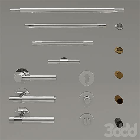 ОМ Дверные/мебельные ручки коллекция FORME CITY. Италия - Двери - 3D модель