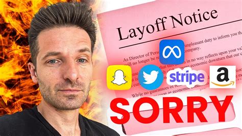 The Big Tech Layoff Warning Youtube