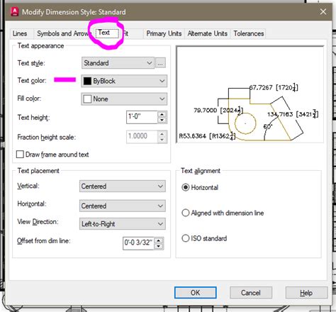 solved default dimension colors autodesk community