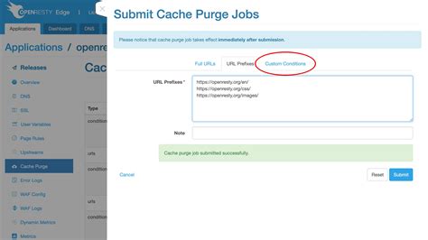 在 Openresty Edge 中实时清除 缓存 Openresty 官方博客