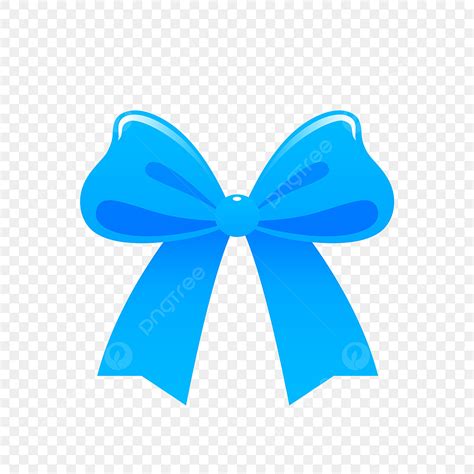 Blue Bow Png
