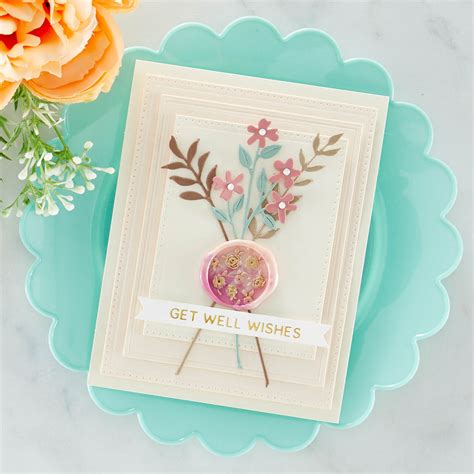 Spellbinders Scored And Pierced Rectangles Etched Dies Scrapbook Super Station