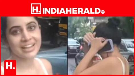 Urfi Javed Caught Hiding Their Face Without Makeup