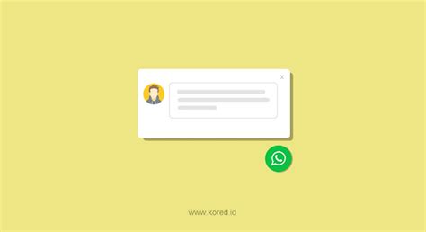 Cara Membuat Tombol WhatsApp Di Blog Berhasil Kored ID