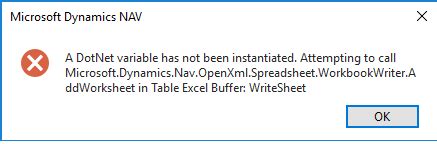 Excel Buffer NAV Multiple Sheets Mibuso
