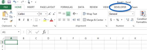 How To Show The Developer Tab In Excel Excelsupersite