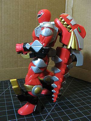Mighty Morphin Power Rangers Red Ranger Morpher Zord Dino Thunder