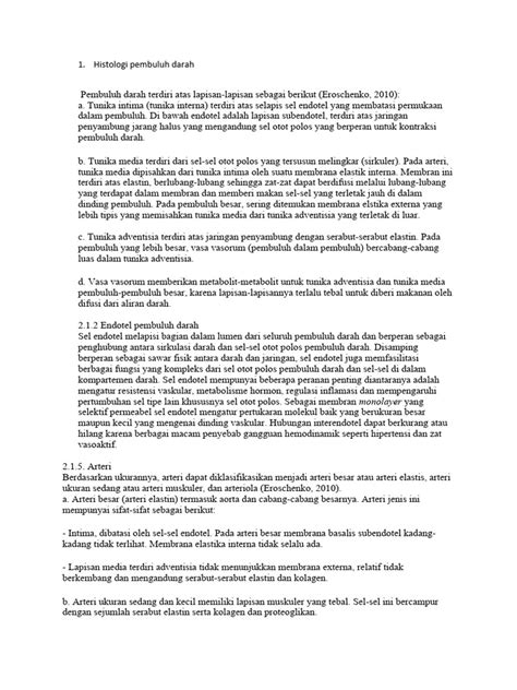 Histologi Pembuluh Darah Pdf