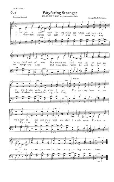 Wayfaring Stranger Hymnary Org