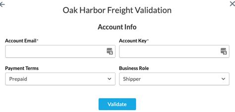 Oak Harbor Freight Lines Ltl Shipperhq Docs