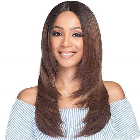 Bobbi Boss Premium Synthetic Deep Part Lace Front Wig Lanora Hair