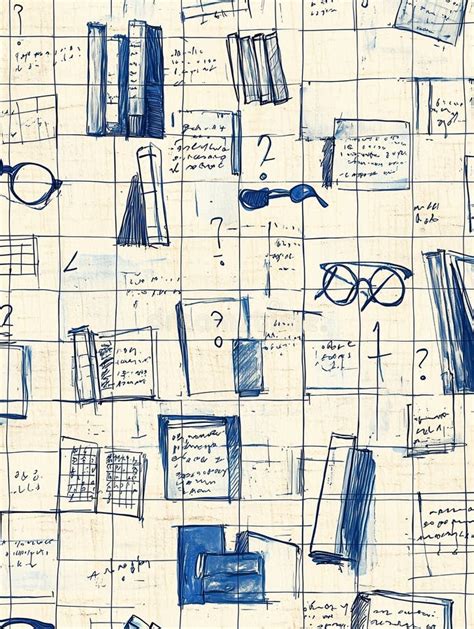 Collection Of Abstract Puzzle And Grid Based Game Illustrations Stock Illustration