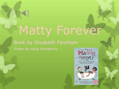Ppt Matty Forever Powerpoint Presentation Free Download Id 2805952